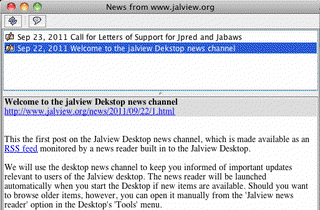 Welcome to the Jalview Desktop news channel - Jalview