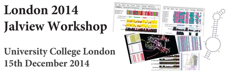Few places still available on the London 2014 Jalview course - Jalview